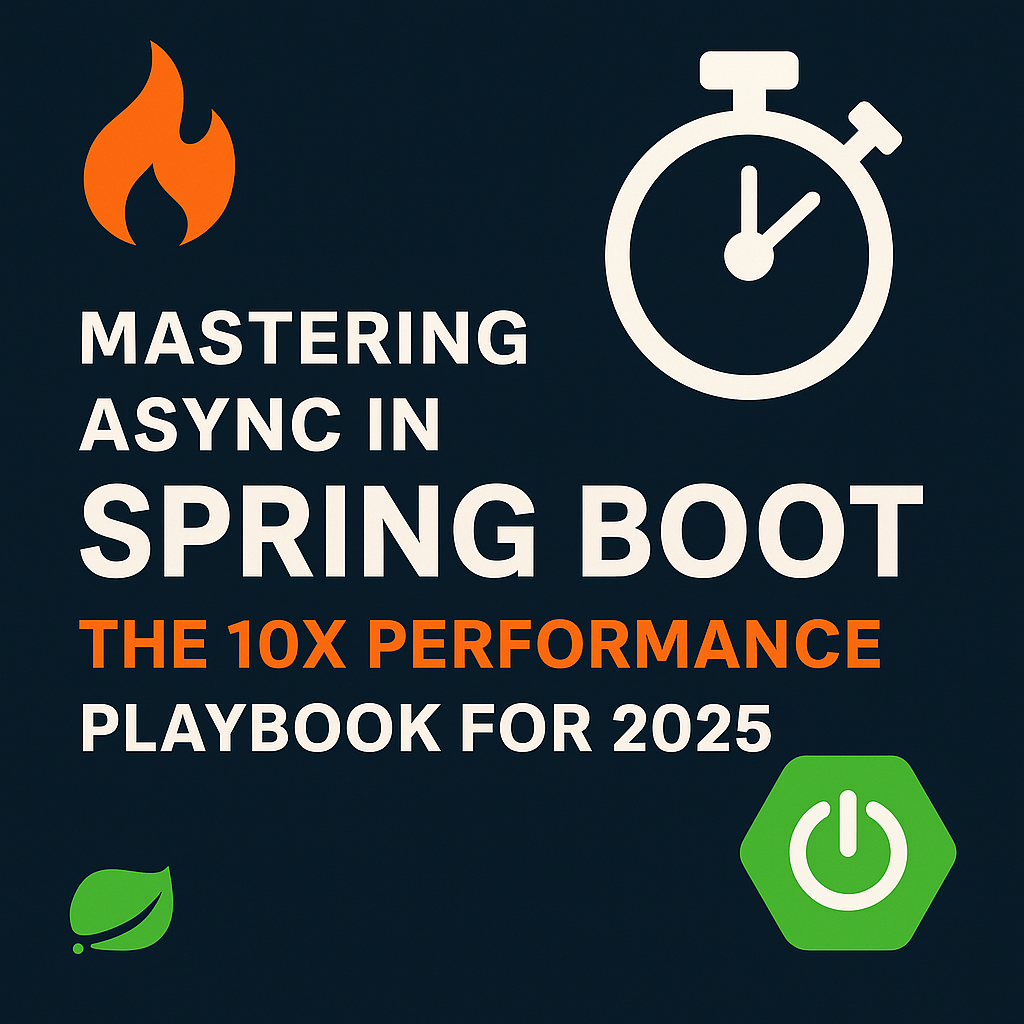 💥 10x Faster Spring Boot Apps: Mastering Async the Right Way | by CodeTalks | Jul, 2025 ...