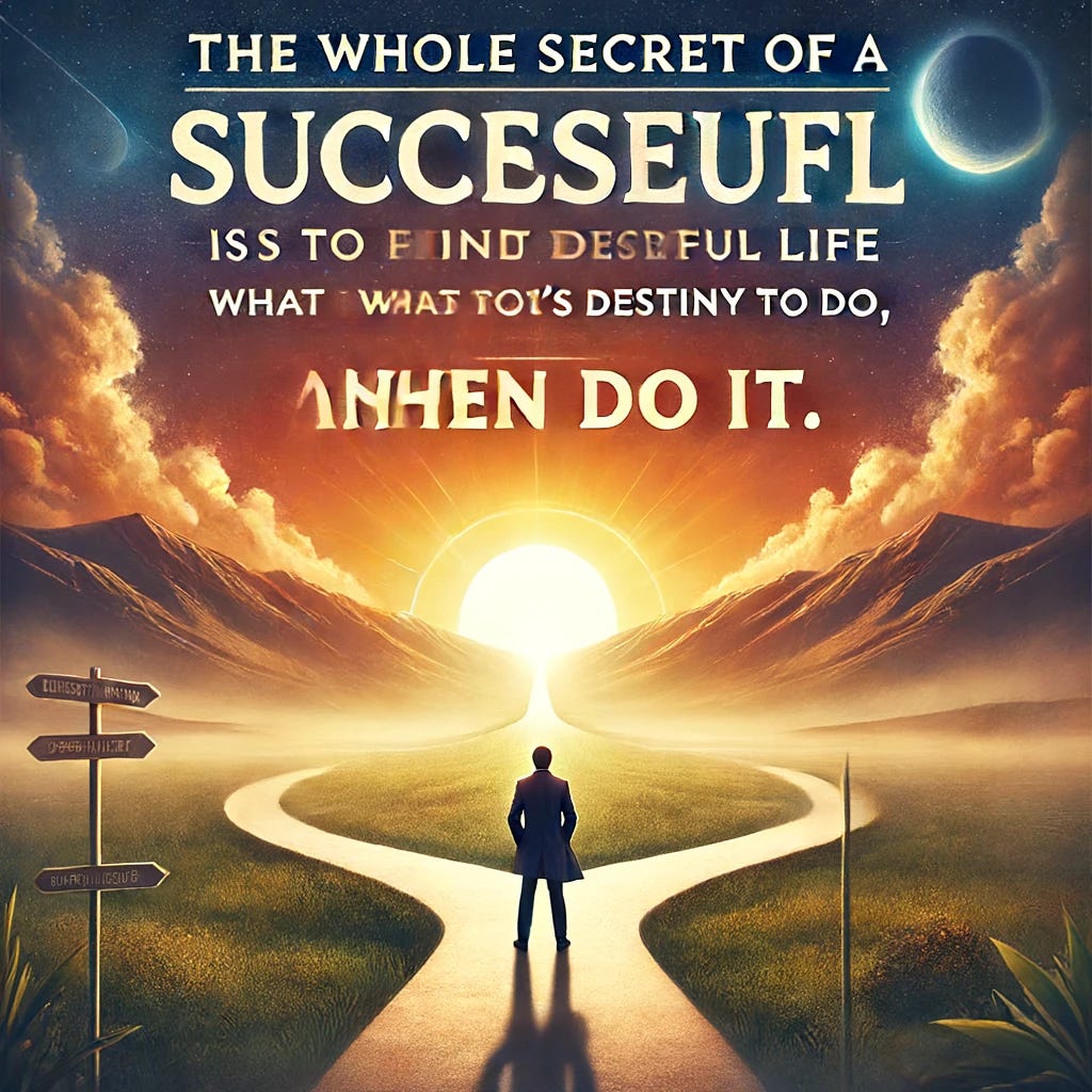 The Path to Success: Finding and Fulfilling Your Destiny | by ...