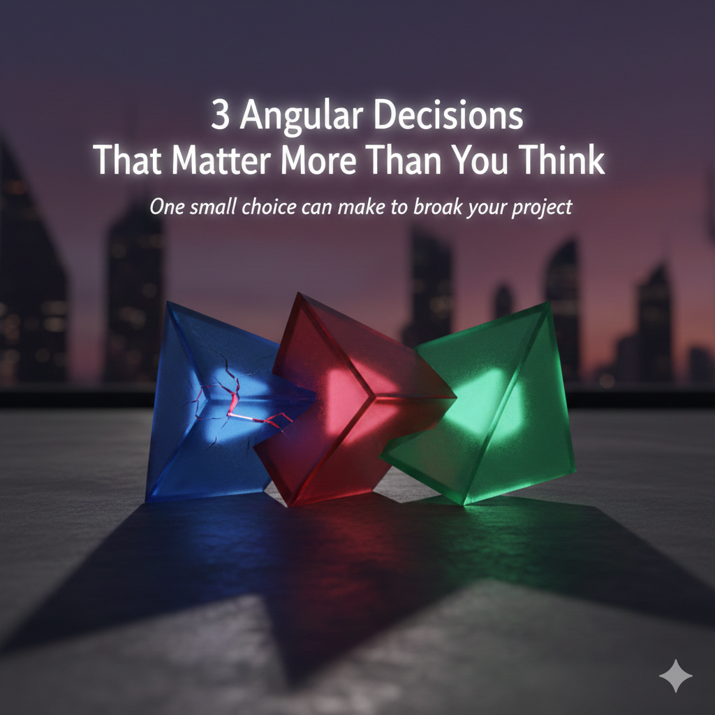 3 Angular Decisions That Matter More Than You Think One small choice ...