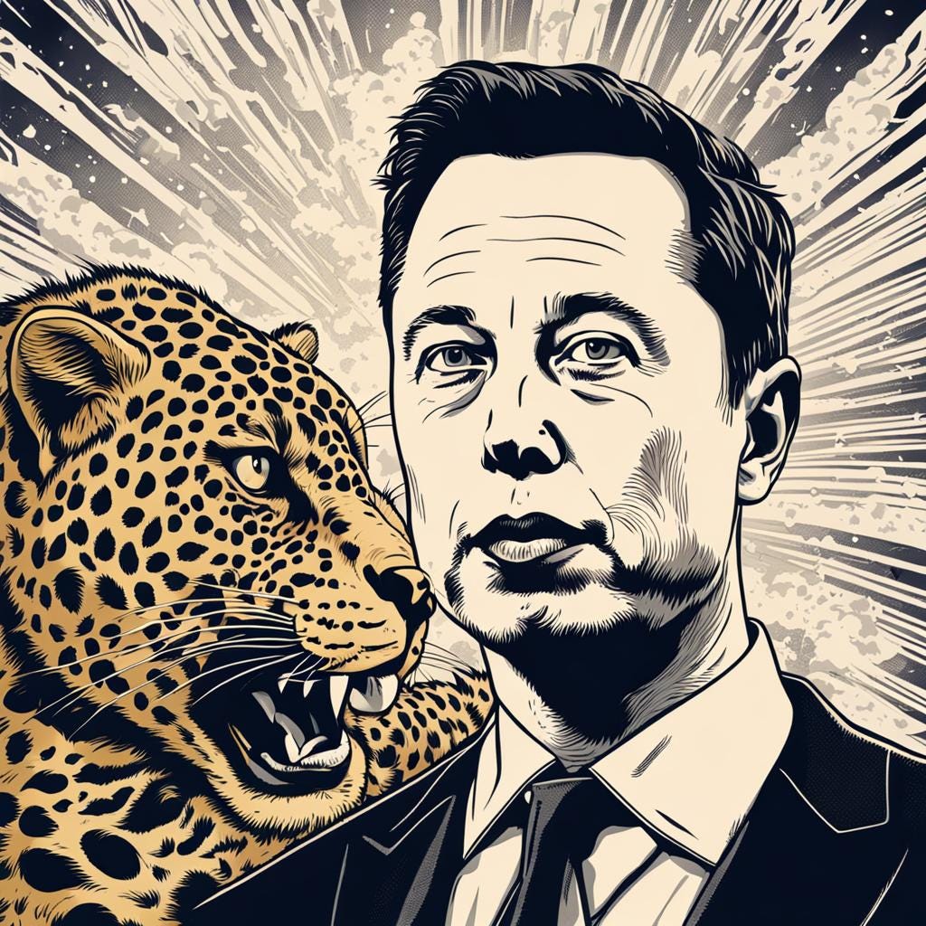 I Never Thought the Musk-Leopard Would Eat MY Face | by Jo Perks (see ...