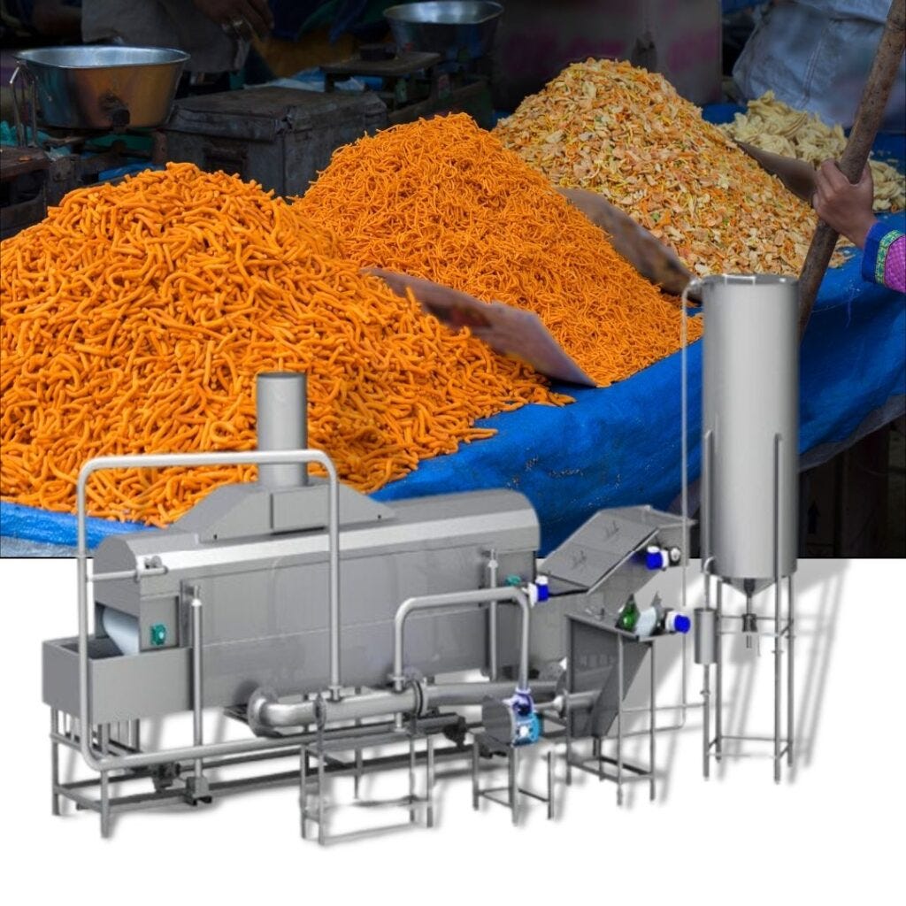 What is Namkeen Making Machine Used For ? | by Gulab Singh and Comapny ...