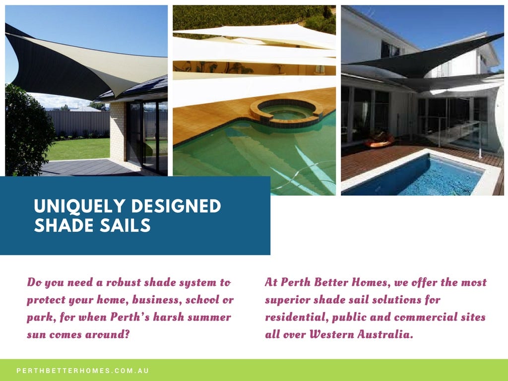 Shade Sails and Shade Structure Perth | by Perth Better Homes | Medium
