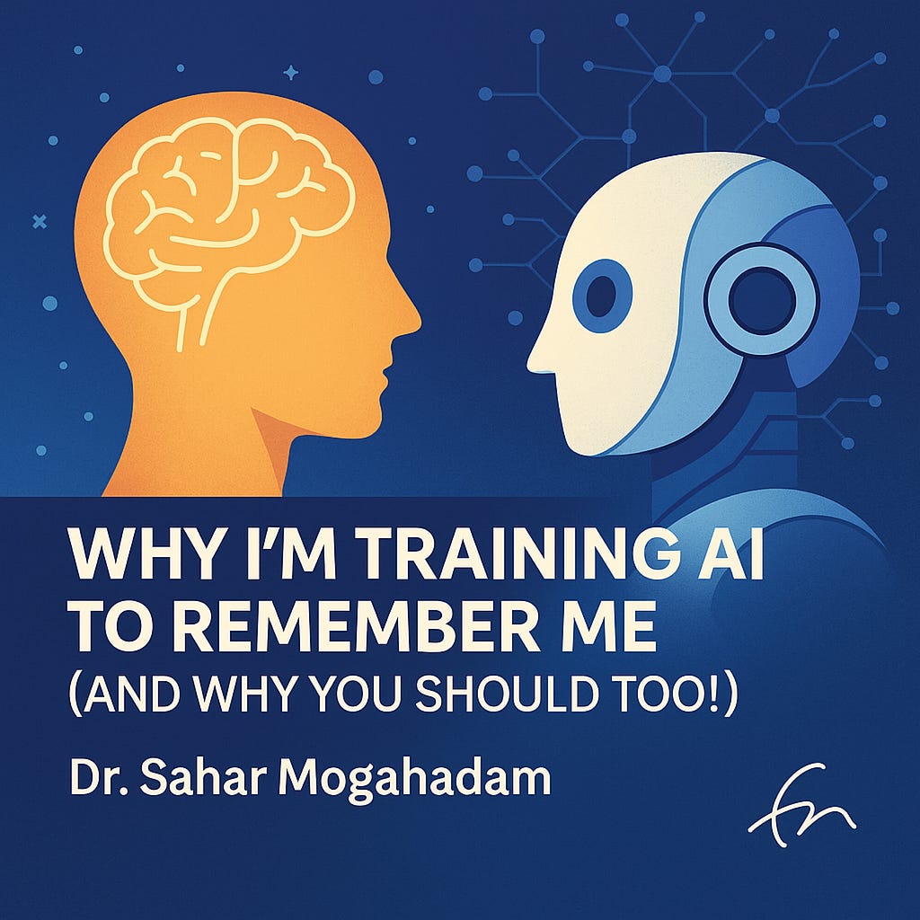 🧠 Why I’m Training AI to Remember Me (And Why You Should Too!) | by Dr ...