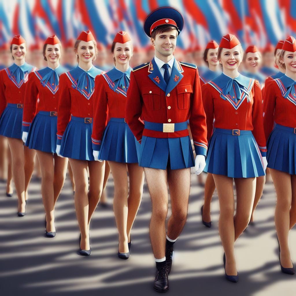 I’m a Boy, but I Always Wanted To Be a Marching Girl | by Val Francis ...