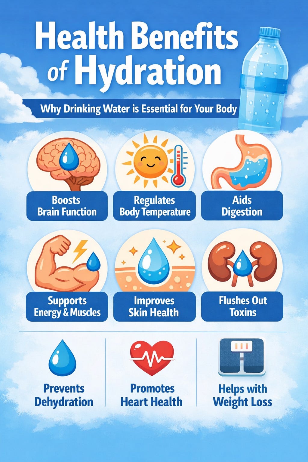 Why Staying Hydrated Is Important for Your Health | by Timileyin Adebayo / Health Content Writer ...
