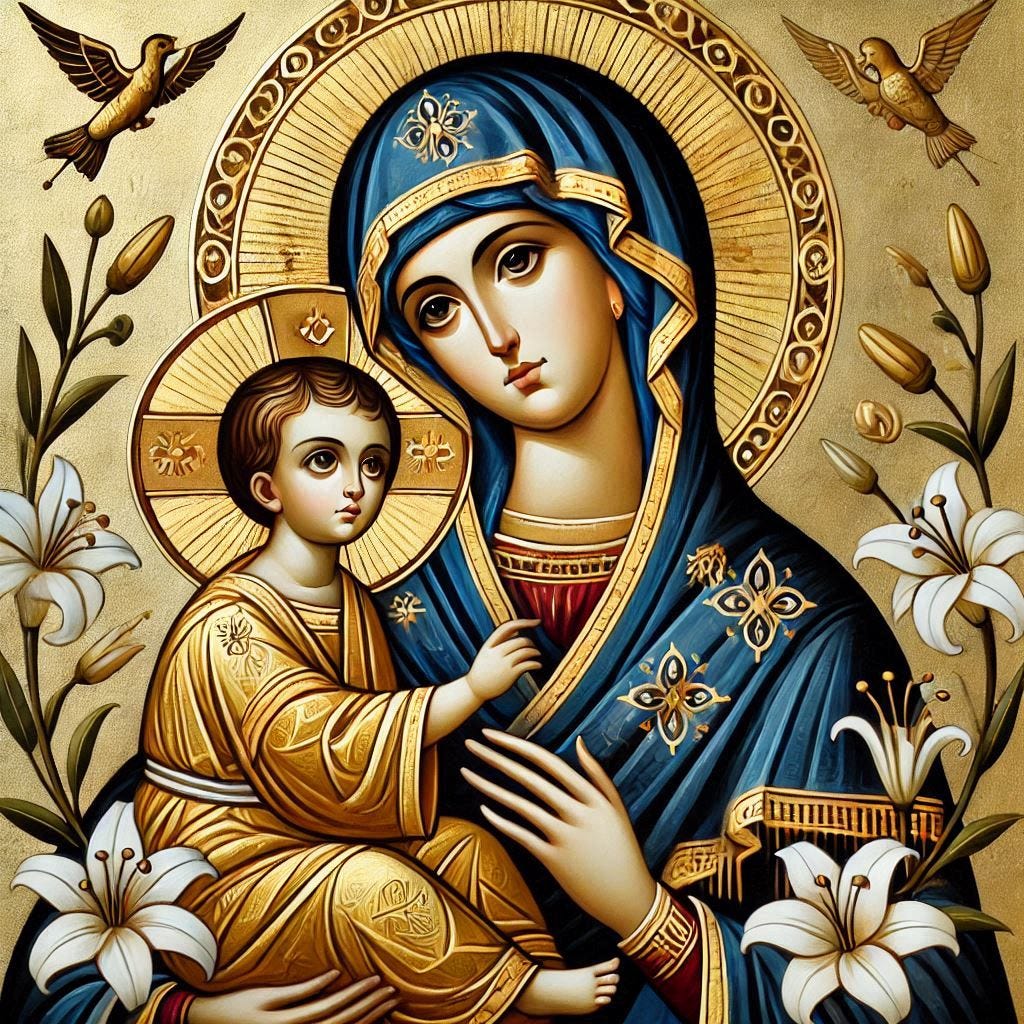 Mary in Art: From Byzantine Icons to Renaissance Masterpieces | by Bob ...