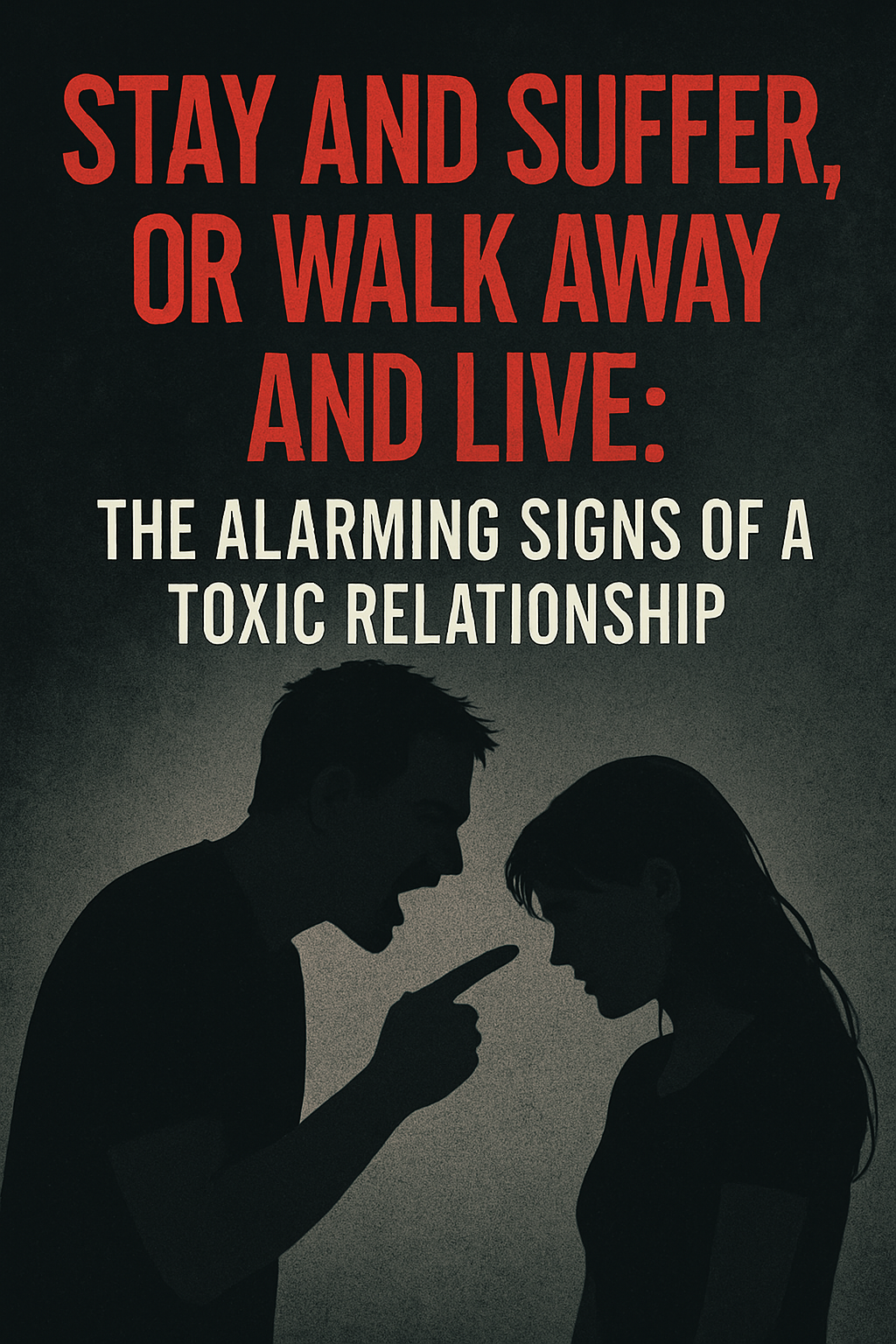 Stay and Suffer, or Walk Away and Live: The Alarming Signs of a Toxic ...