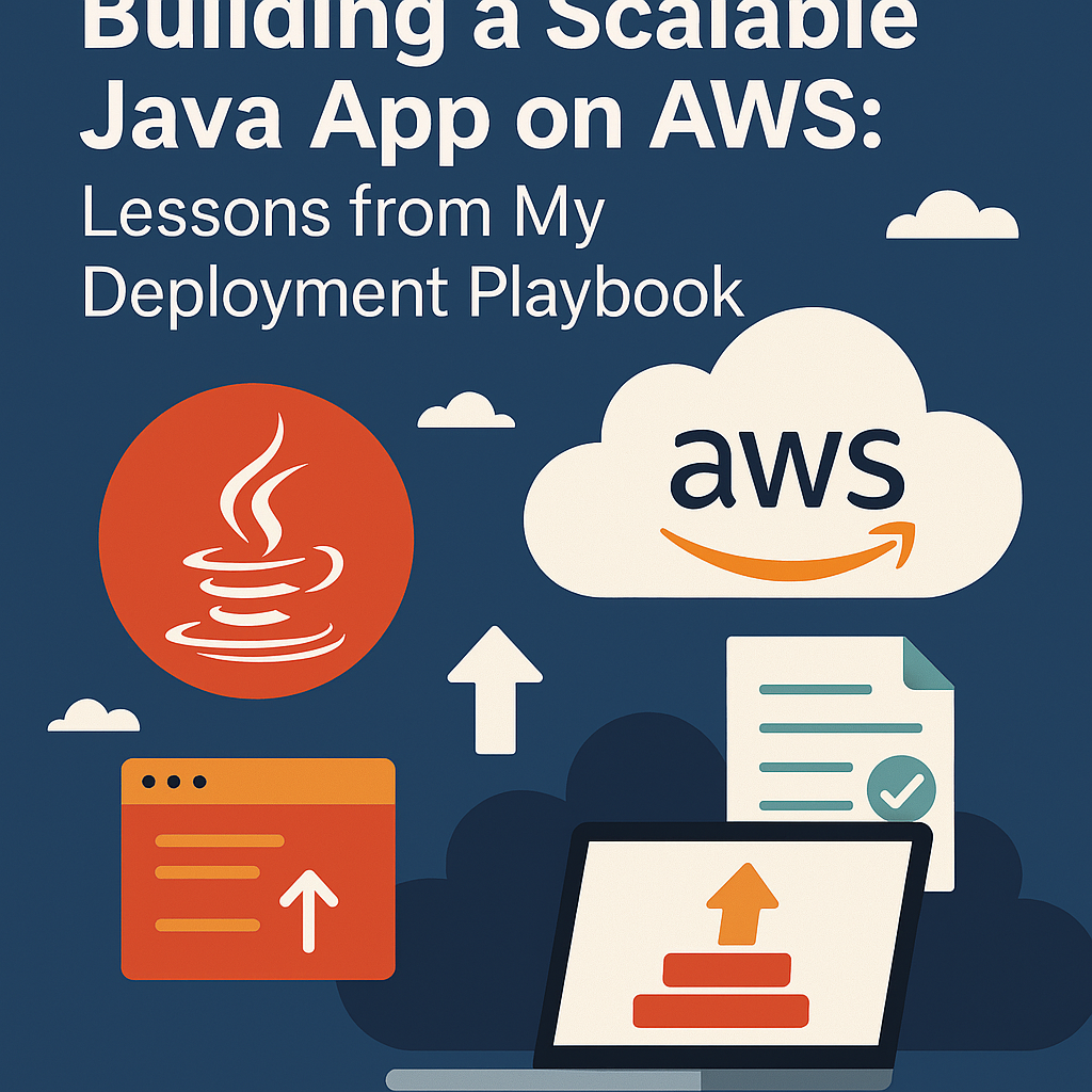 Building a Scalable Java App on AWS: Lessons from My Deployment Playbook - Rohith Kandula - Medium