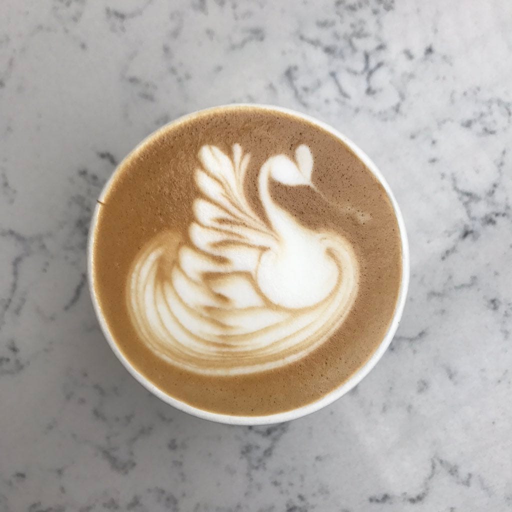 latte art by Dan. Latte art by Dan, one of the trainers… | by Keith ...