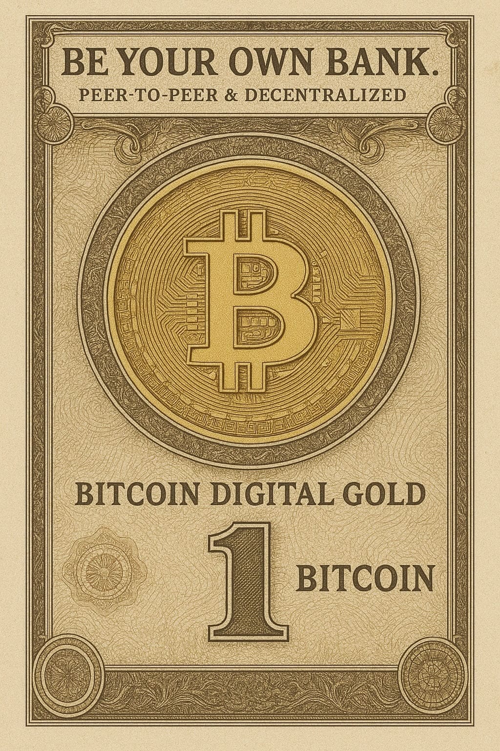 Printable Bitcoin Bills — The Future of Tangible Crypto Ownership | by ...