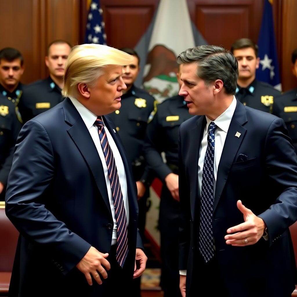 California vs. Trump: Newsom’s Stand on Immigration Enforcement | by ...