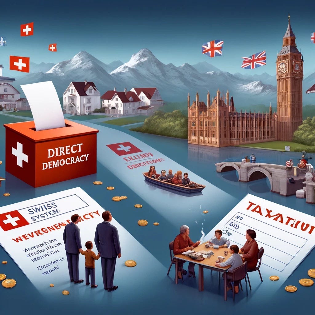 The Swiss Advantage: A Comparative Analysis of Swiss and British ...