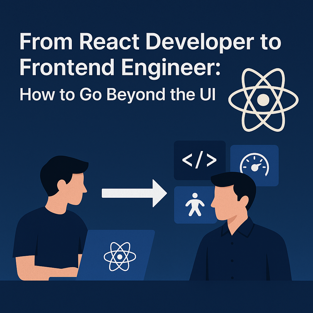 From React Developer to Frontend Engineer: How to Go Beyond the UI | by ...