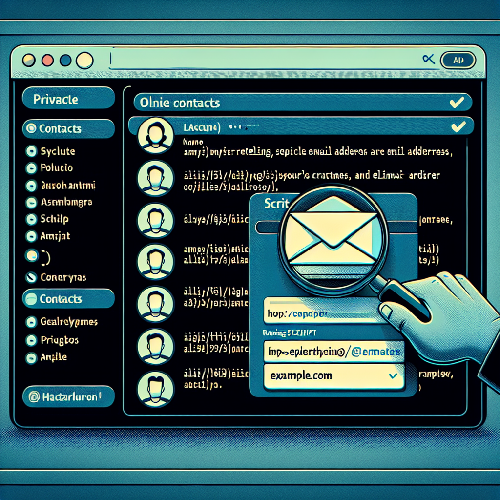 Obtaining Email Addresses from Google Contacts Using a Google Apps Script | by Denis Bélanger ...