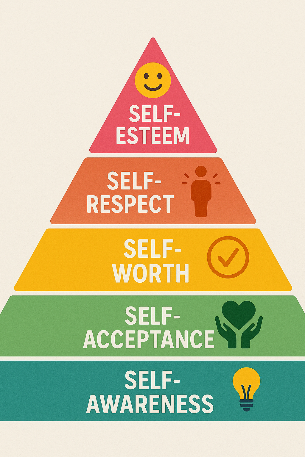 The Pyramid of Self-Esteem. How to Build Self-Esteem? | by Bhumi A ...