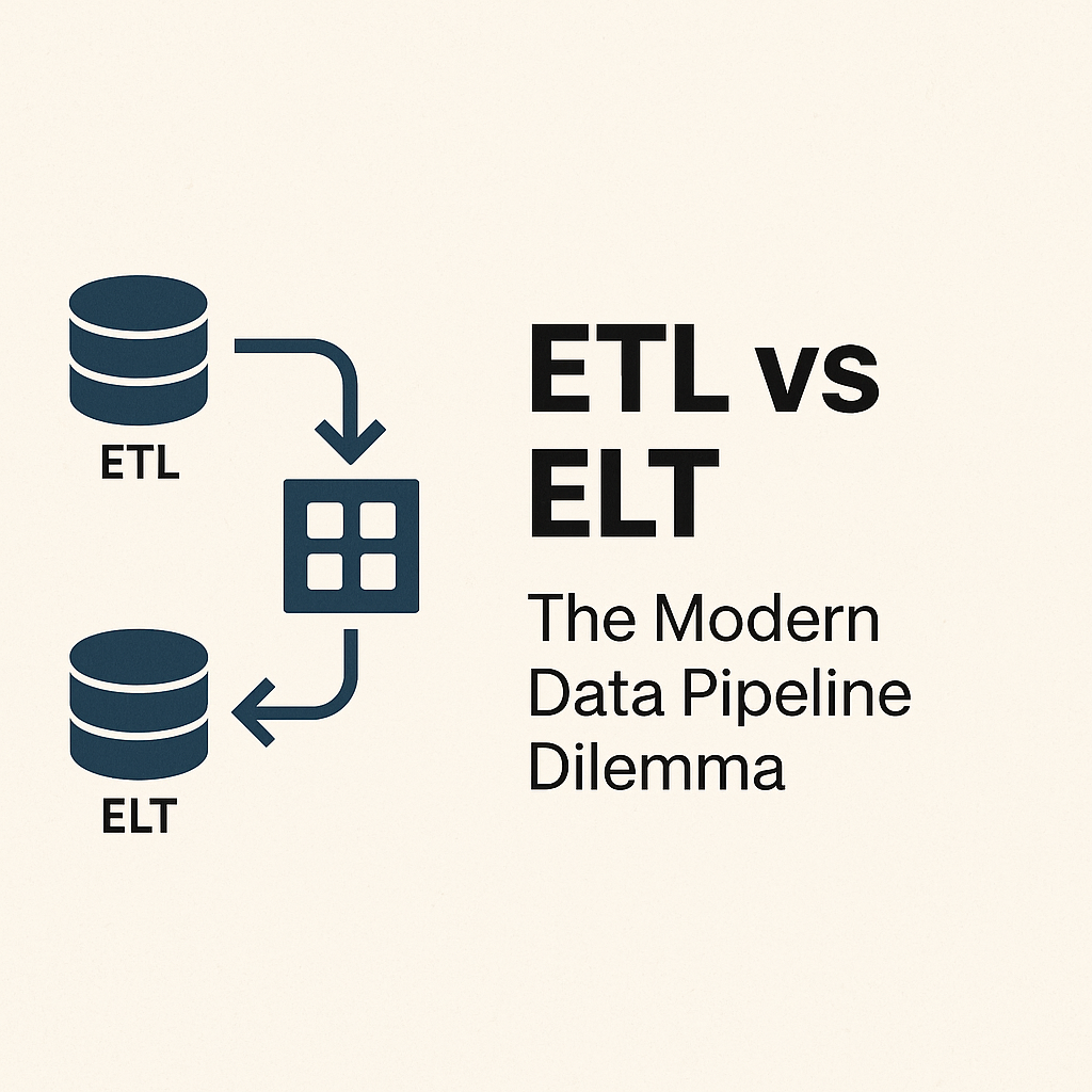 🧠 ETL vs ELT: The Modern Data Pipeline Dilemma | by Kelvin Genao ...