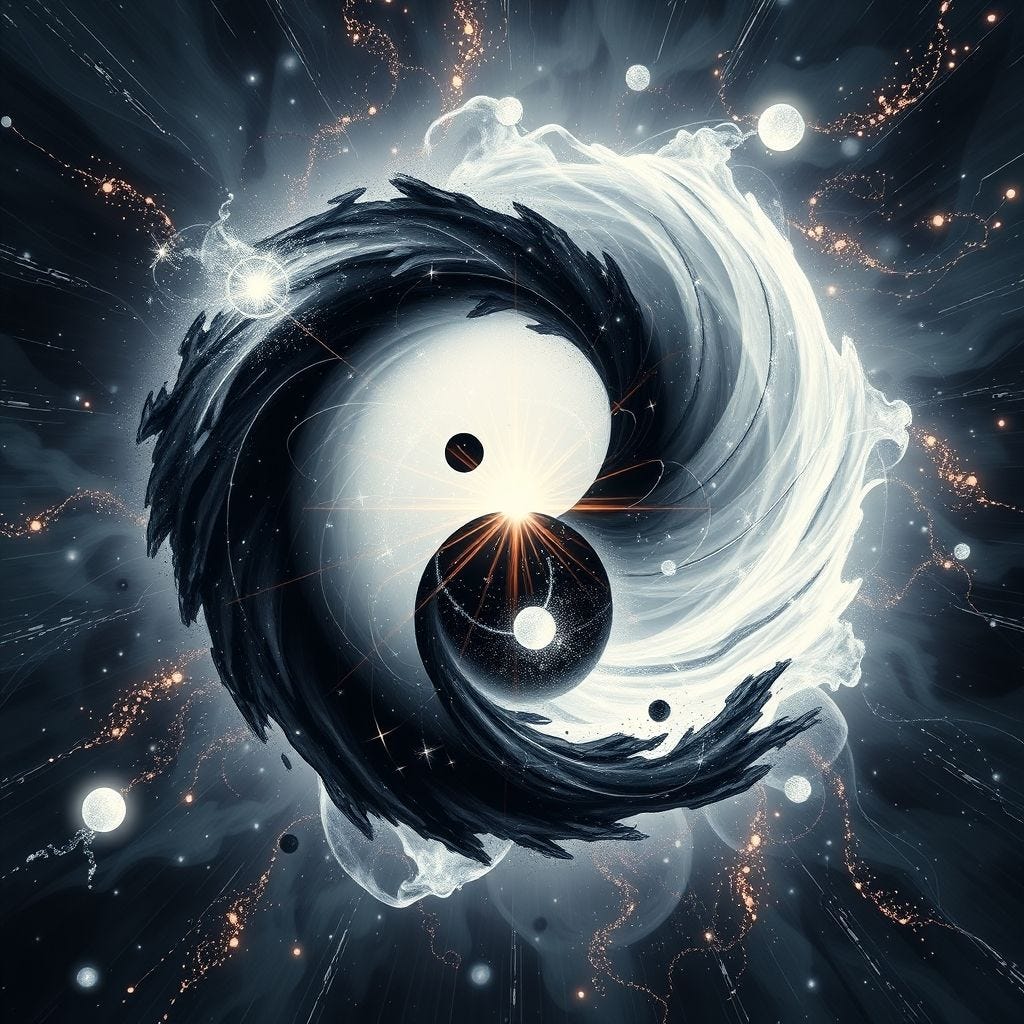 From Quantum Polarity to Cosmic Duality: Decoding the Binary Nature of ...