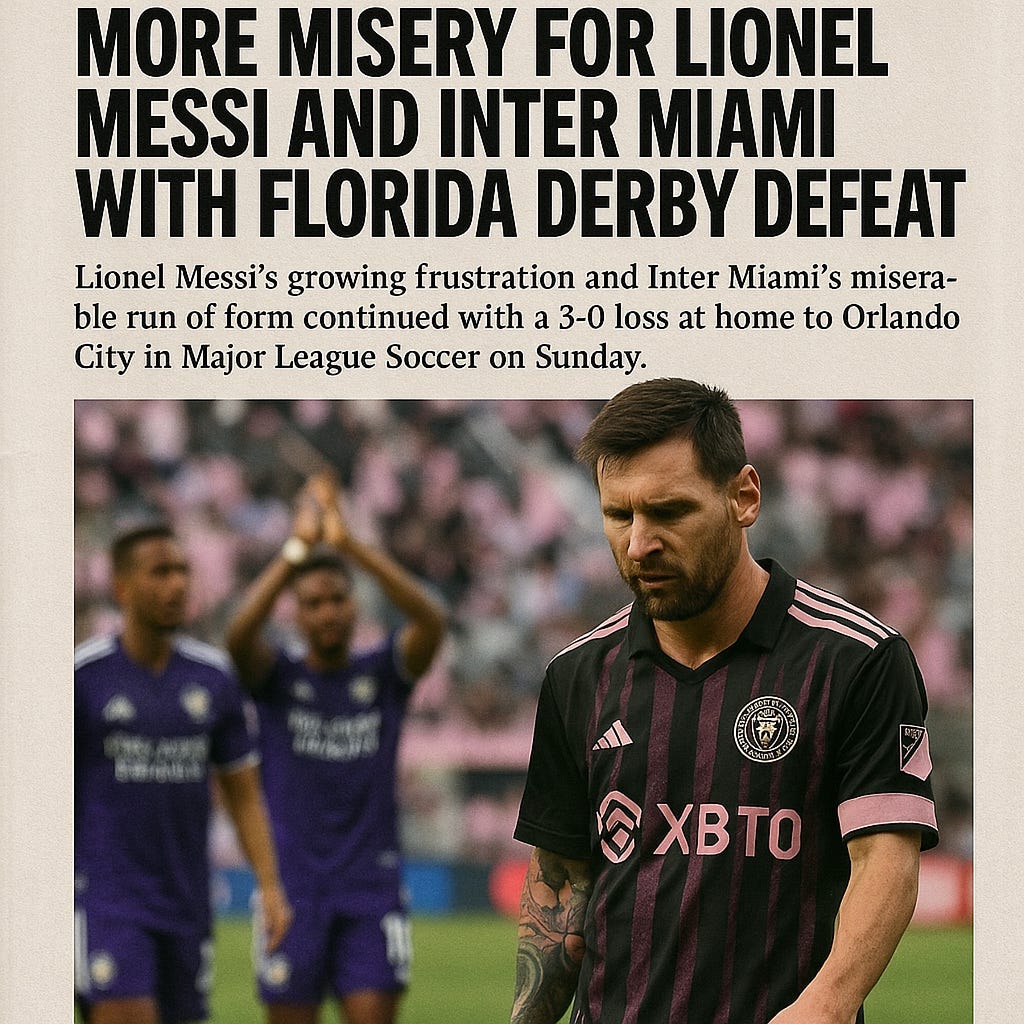 🖤 MORE MISERY FOR MESSI: MIAMI COLLAPSES IN FLORIDA DERBY HUMILIATION 💔 ...