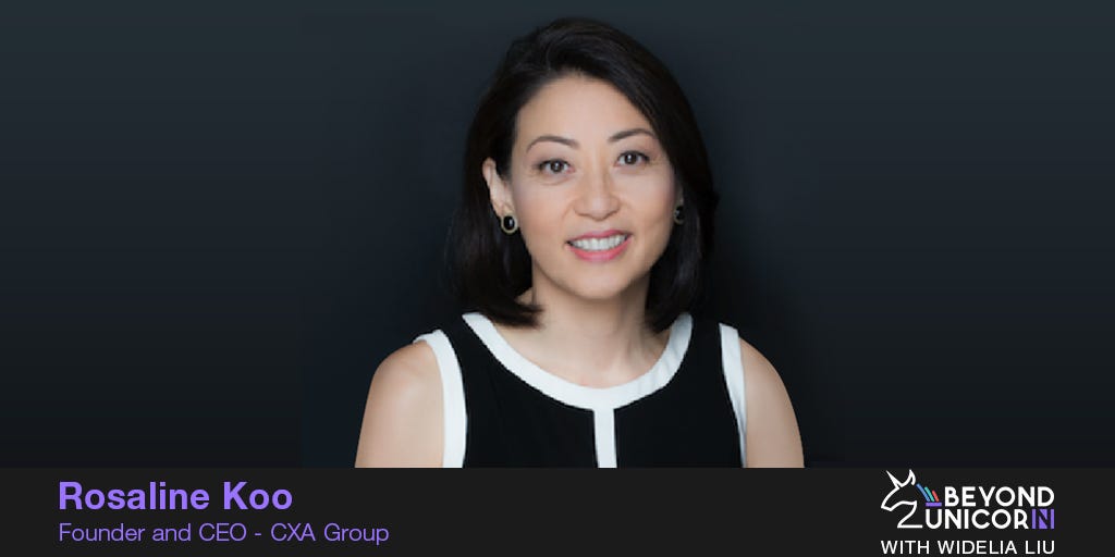 [Founder Talk] Asia’s next Insurtech unicorn with Roseline Koo from CXA | by Widelia Liu | Medium