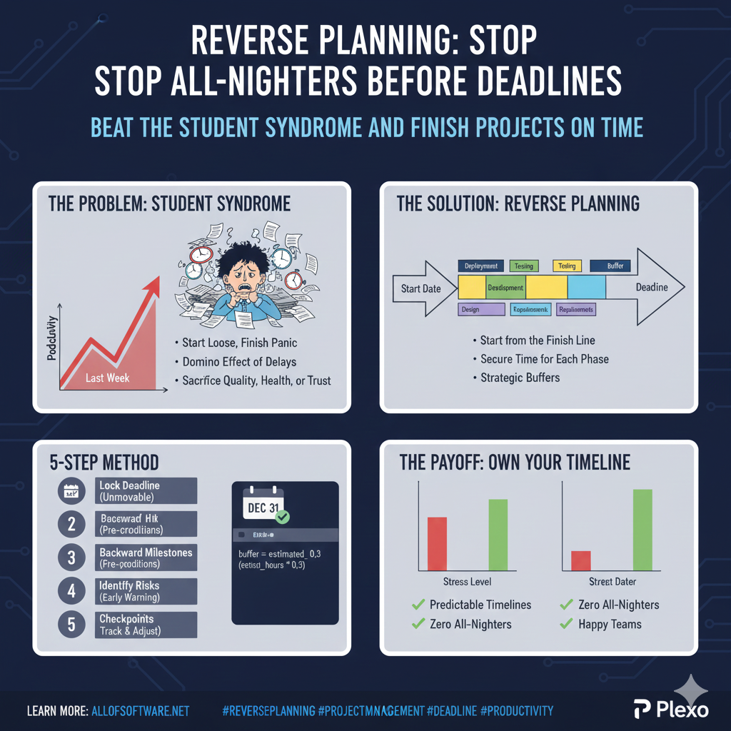 Reverse Planning: Preventing All-Nighters Before Deadlines | by 전규현 ...