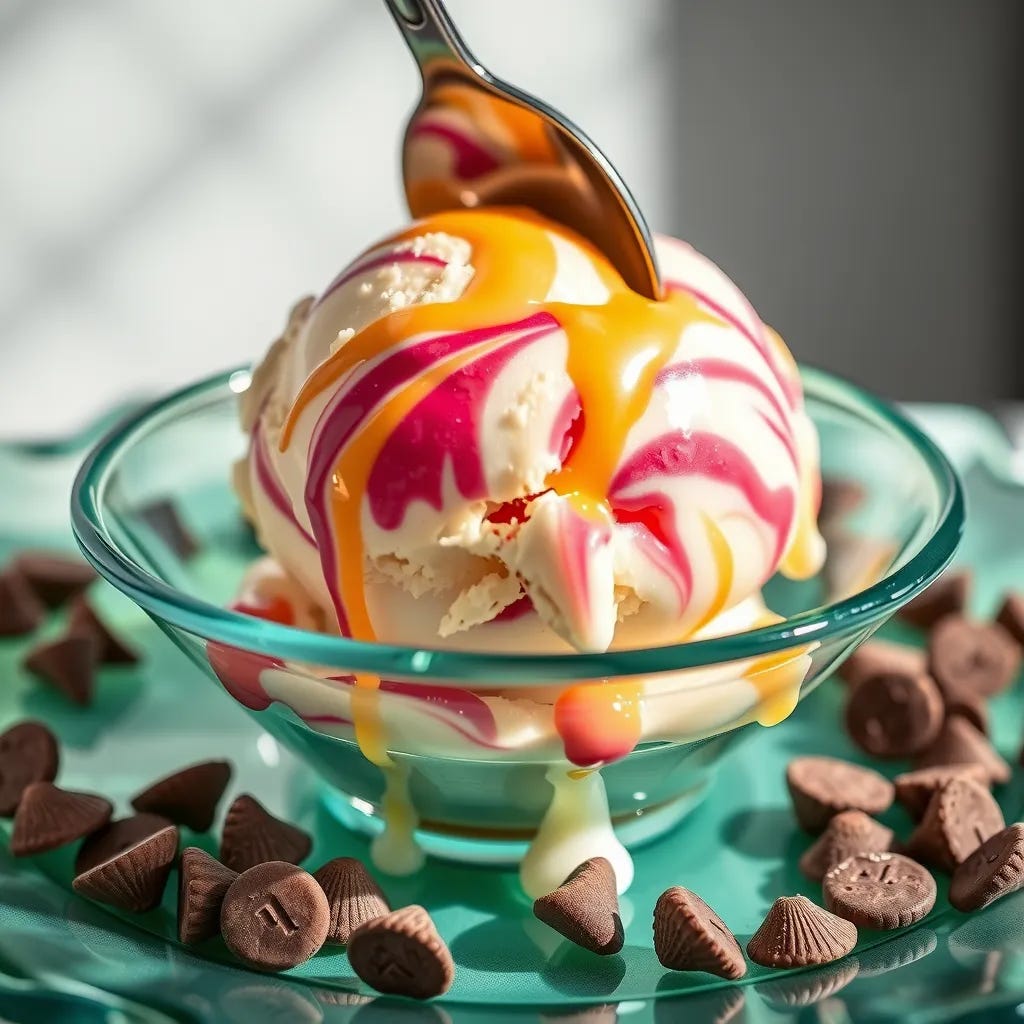 Ice Cream Homicide. A poem | The killing of fake greed | by Hide ...