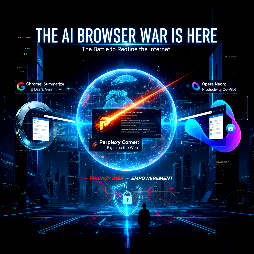 The New Gatekeepers: How AI Browsers🌐 Are Fighting for the Future of ...