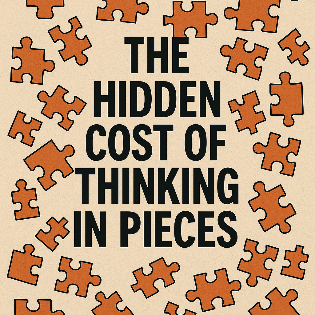 The Hidden Cost of Thinking in Pieces | by Lelieveld Dictionary | May ...