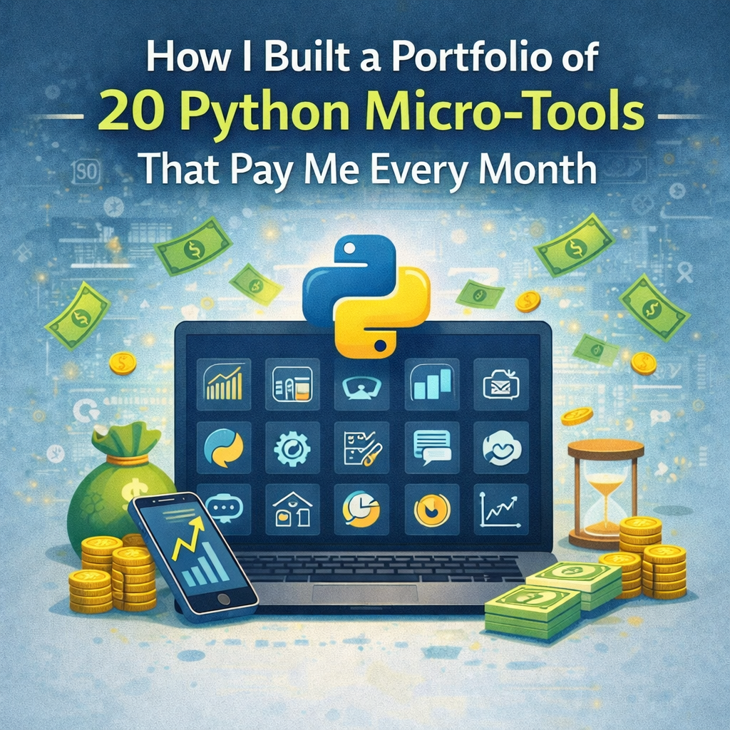 How I Built a Portfolio of 20 Python Micro-Tools That Pay Me Every ...