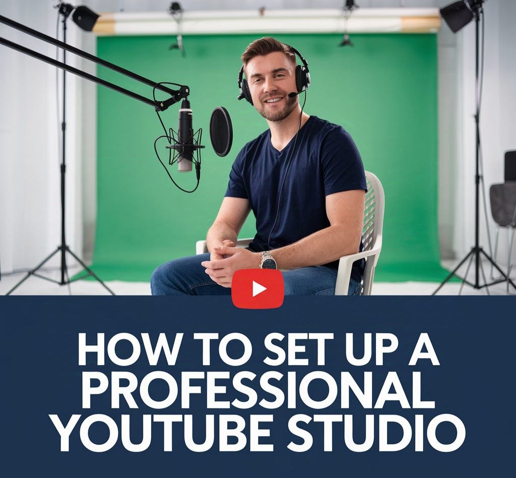 How to Set Up a Professional YouTube Studio | by Shoaib Atif | Medium