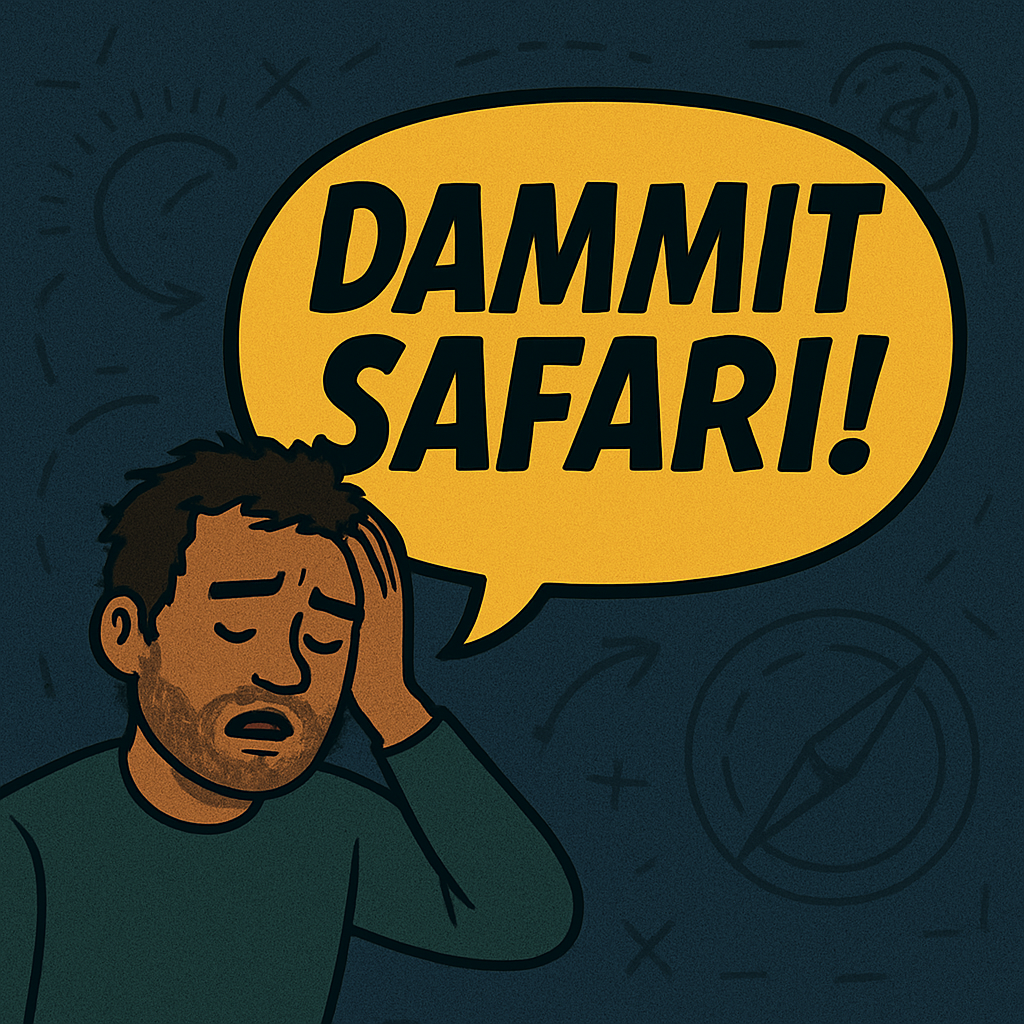 Dammit Safari. “What century are you rending in?” | by Dominick McKoy ...