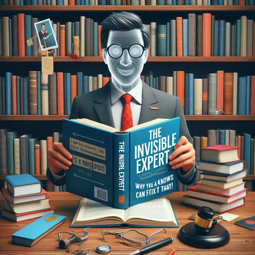 The Invisible Expert: Why No One Knows You Exist? | by Author Peter ...