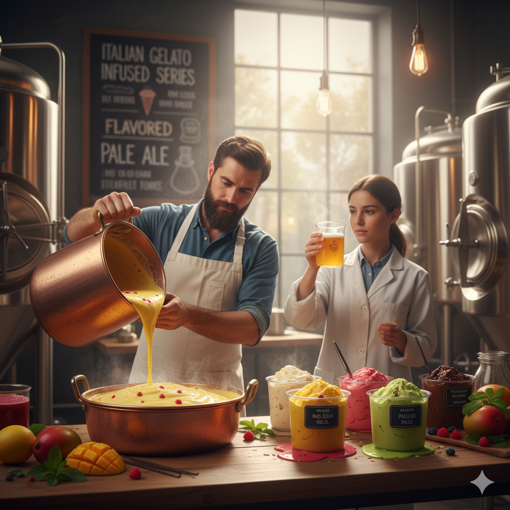 Scoop & Suds: Using Real Italian Gelato to Make Flavored Pale Ale | by ...