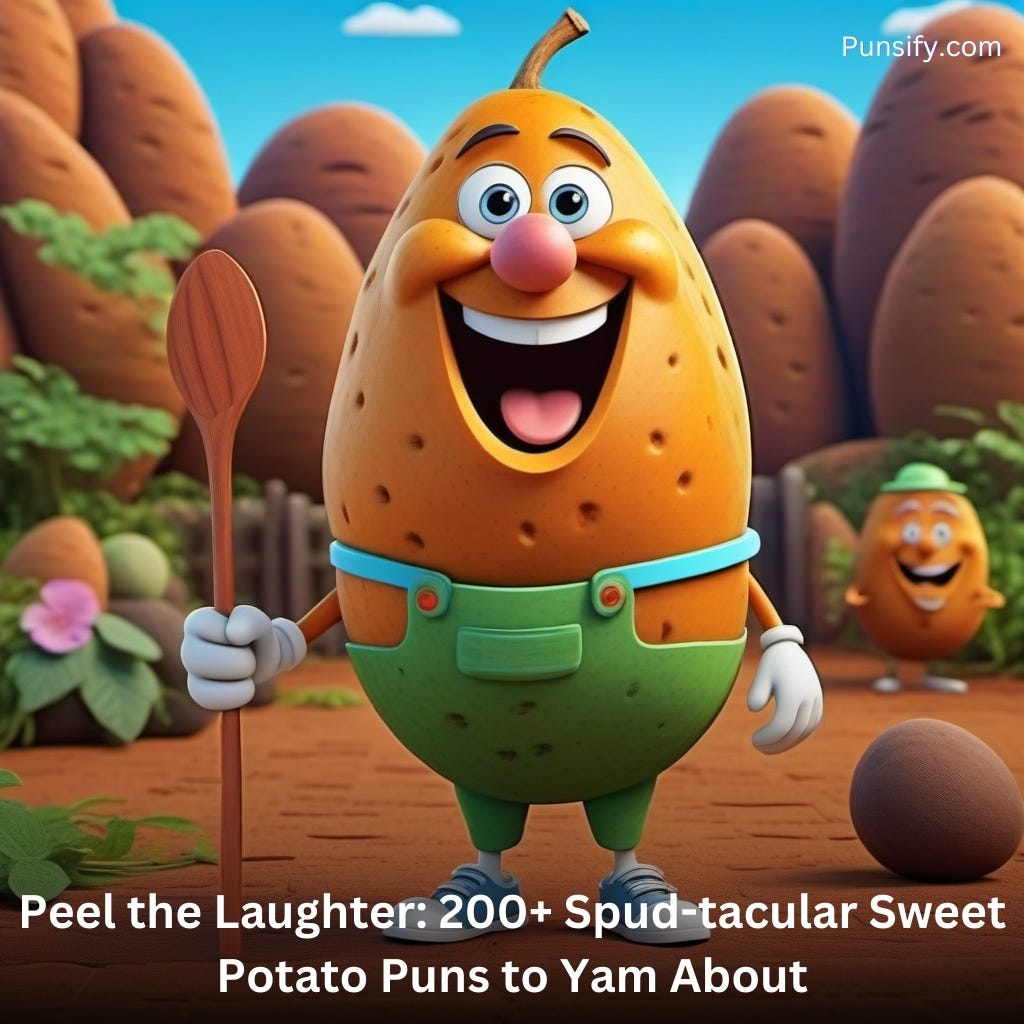 Peel the Laughter: 200+ Spud-tacular Sweet Potato Puns to Yam About | by Puncify | Mar, 2024 ...