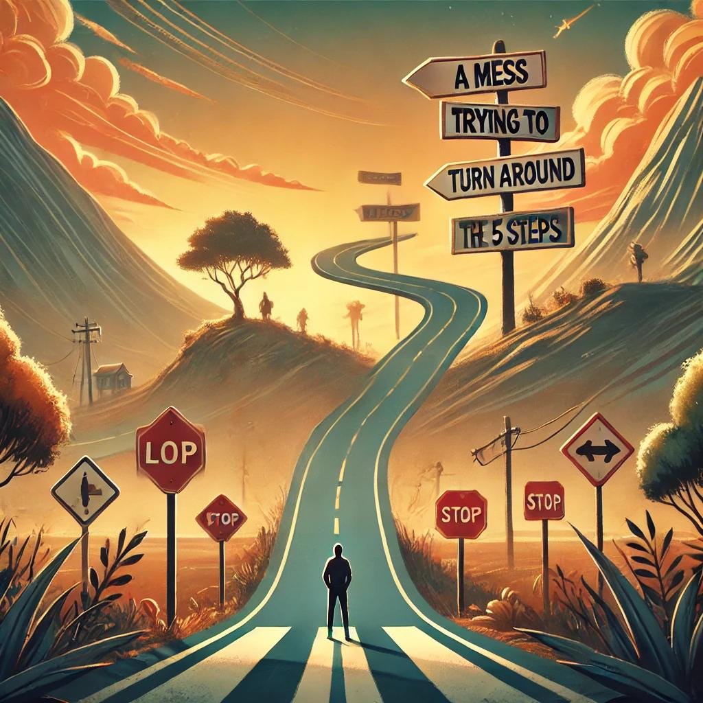 A Mess Trying to Turn Around Life with These 5 Steps | by El Roy | Aug ...