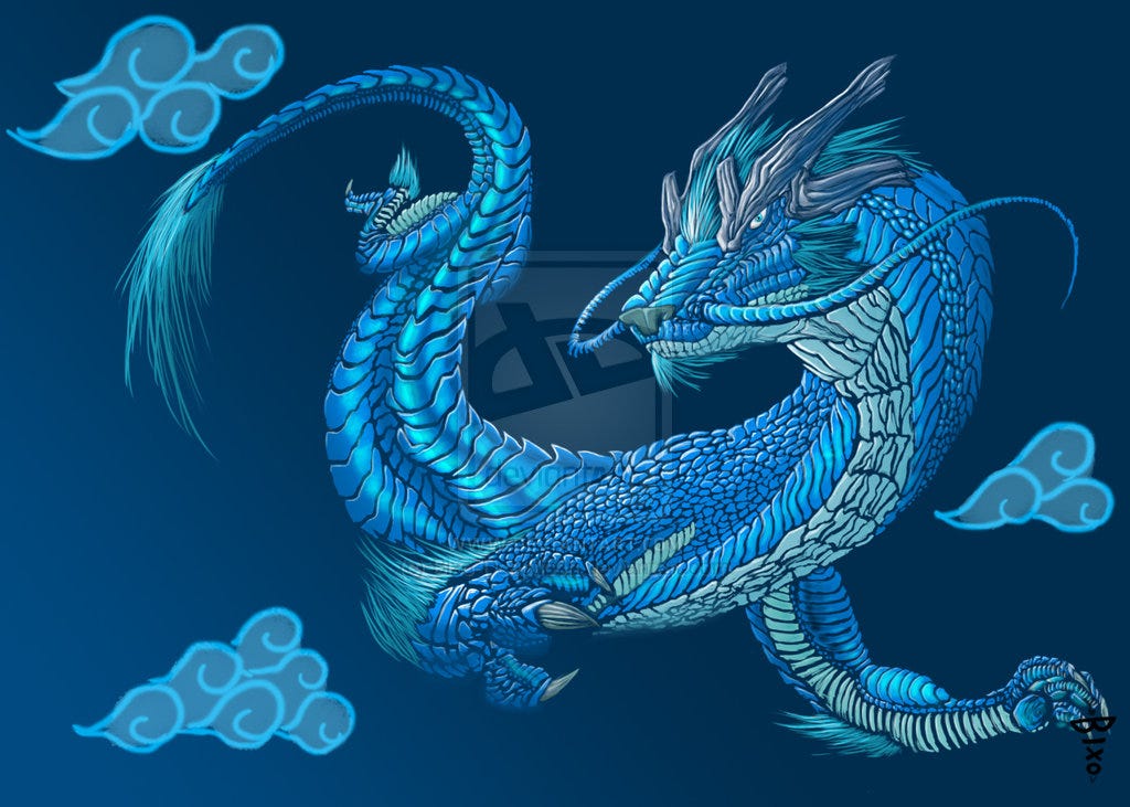 Blue Dragon Fish