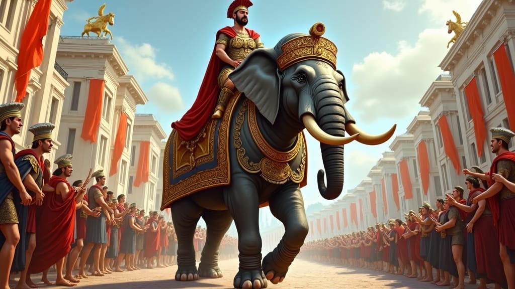 Claudius and the Elephant. Riding in triumph through London long… | by ...