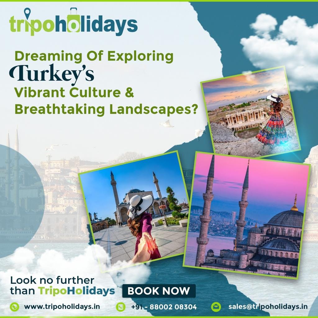 Turkey Tour Packages From India. Embark on an enchanting voyage to… | by tripoholidays | Dec ...