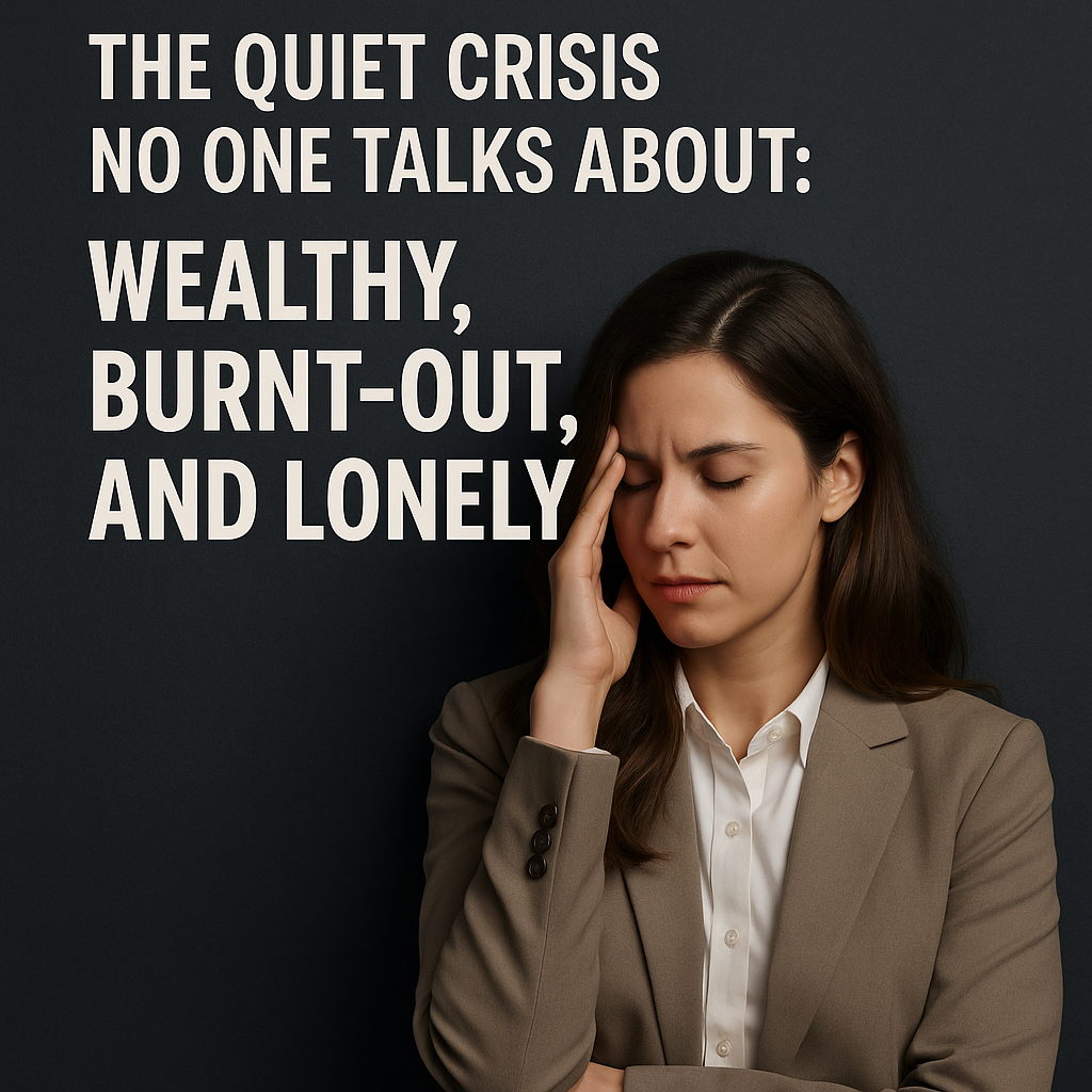 The Quiet Crisis No One Talks About Women Who Are Wealthy, Burnt-Out ...