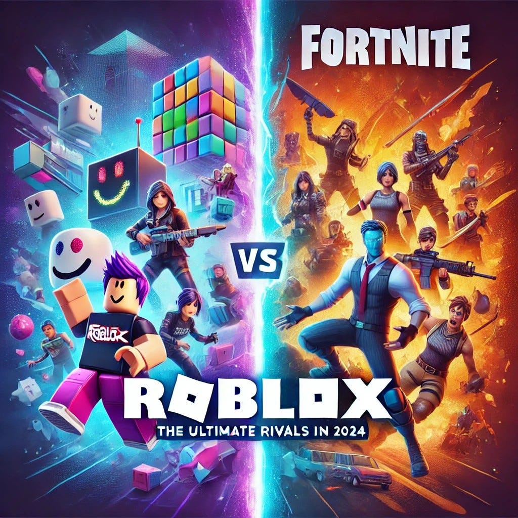 Why Roblox and Fortnite Are the Ultimate Rivals in 2024 | Medium