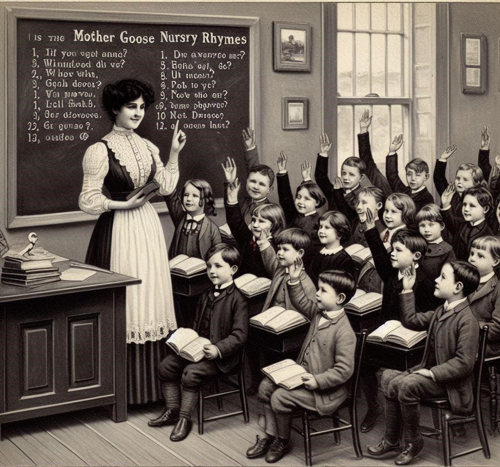 Migrant Kids and Mother Goose. Teaching in the 1890s | by Jerry Dwyer ...