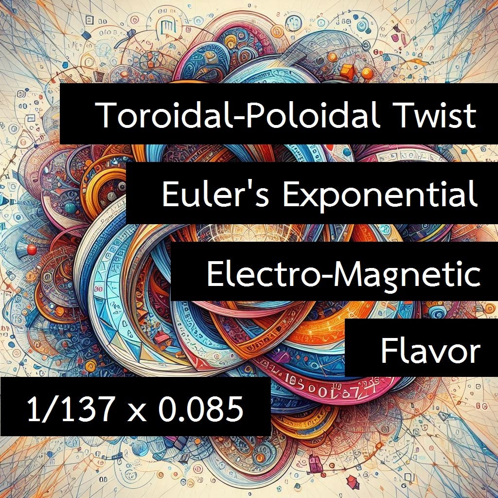 T–P+E, EM–Flavor Duality, and Euler’s Exponential | by Supat Charoensappuech | Nov, 2025 | Medium