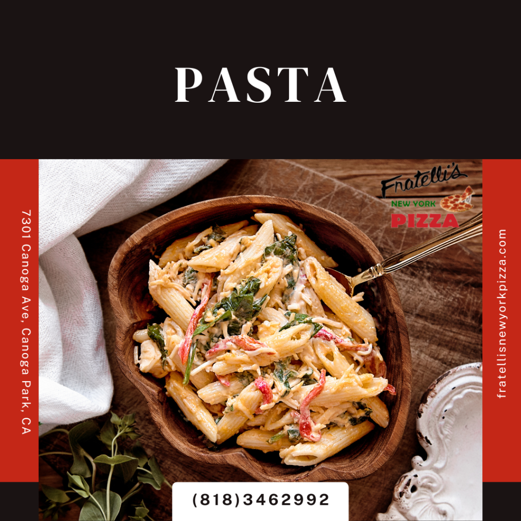 Pasta is a cultural symbol - Fratelli's NY Pizza - Medium