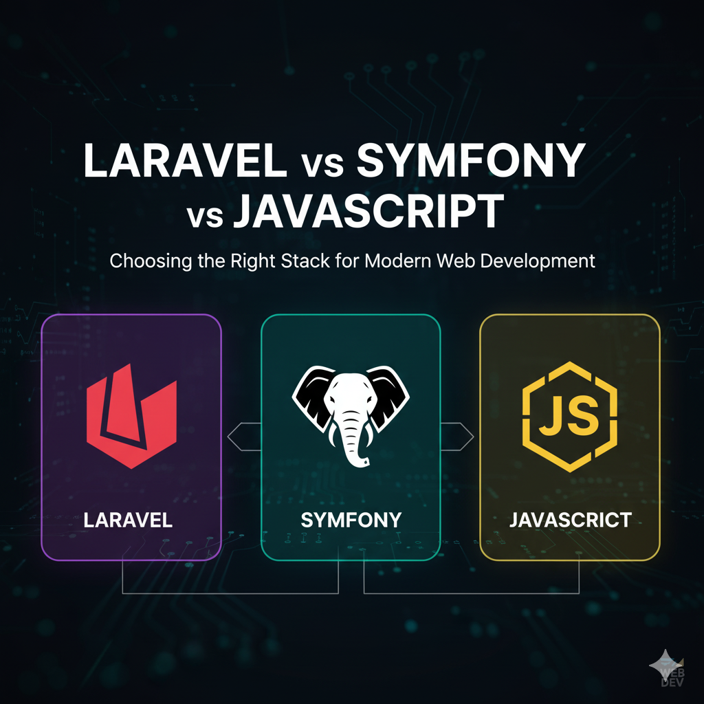 Laravel vs Symfony vs JavaScript: Choosing the Right Stack for Modern Web Development | by Amit ...