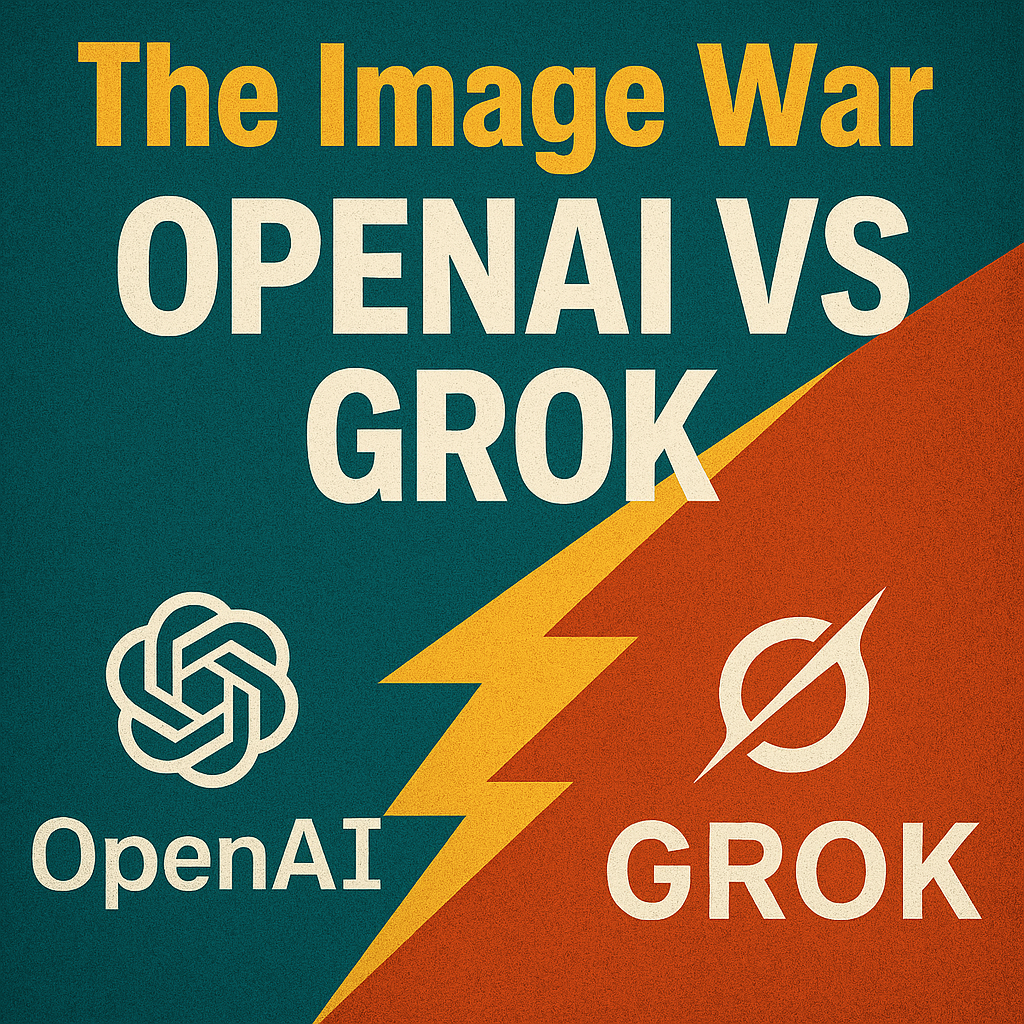 The Image War: OpenAI vs Grok — Who’s the Real Visual Genius? | by ...