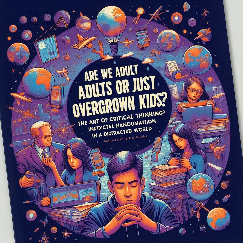 Are We Adults or Just Overgrown Kids? | by Leon Lee | Medium