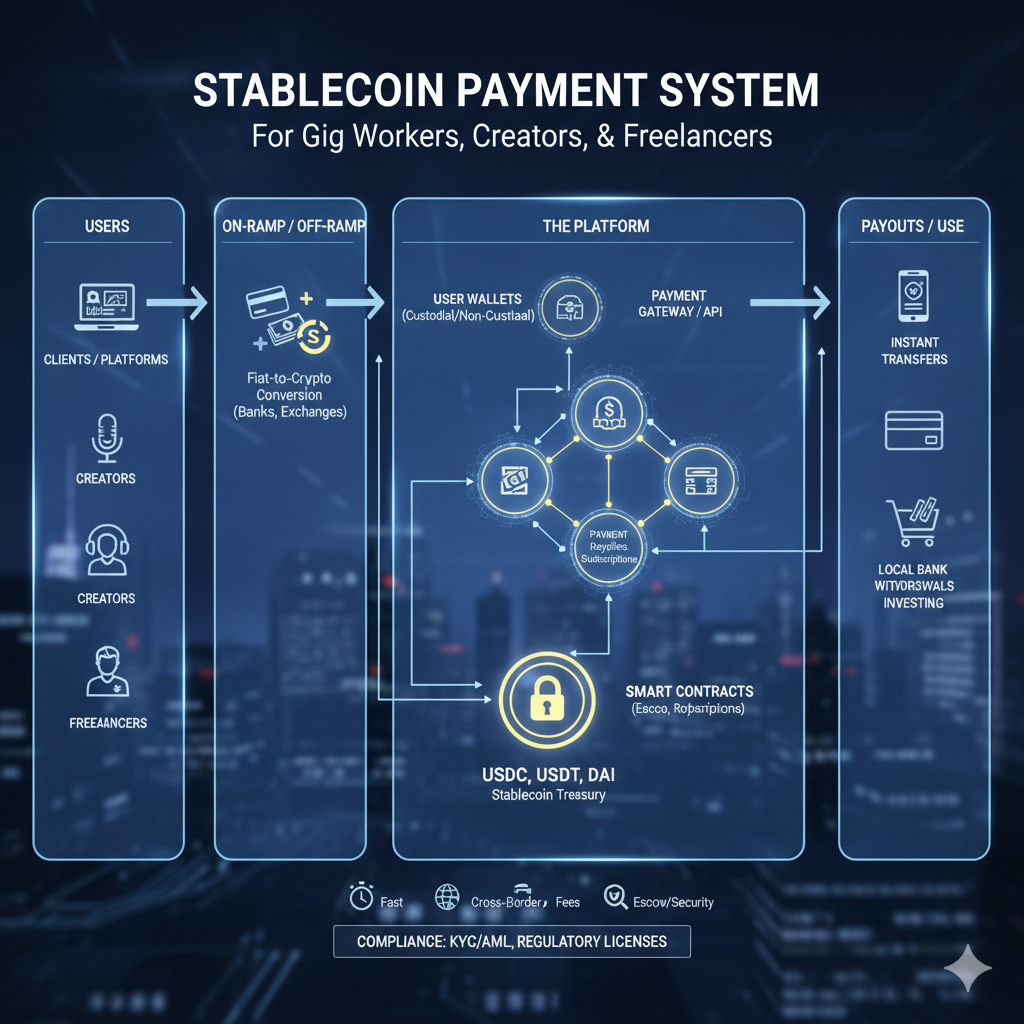 Build a Stablecoin Payment Platform for Gig Workers, Creators, and ...