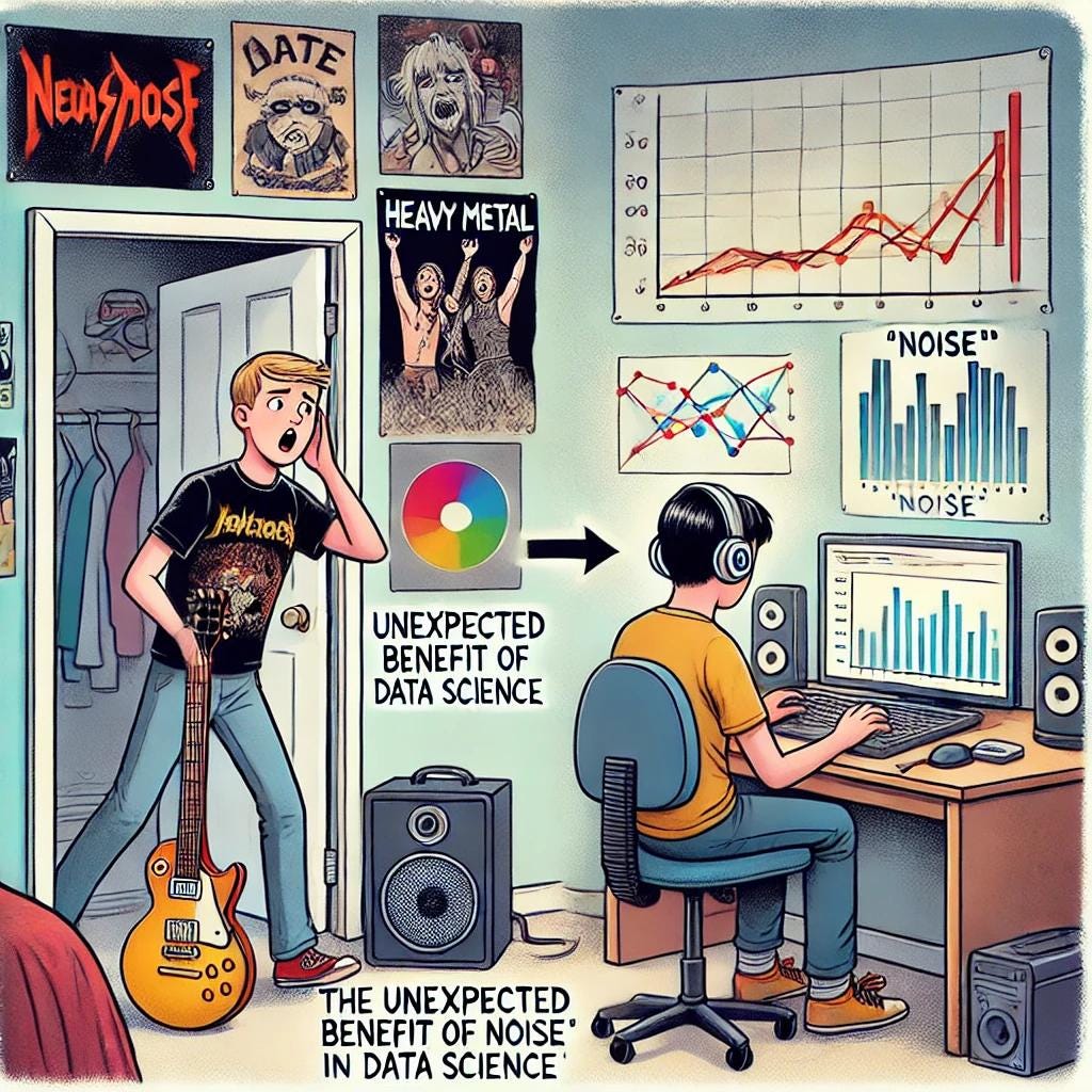 From Metal to Machine Learning: The Benefits of Adding Noise | by Uri ...