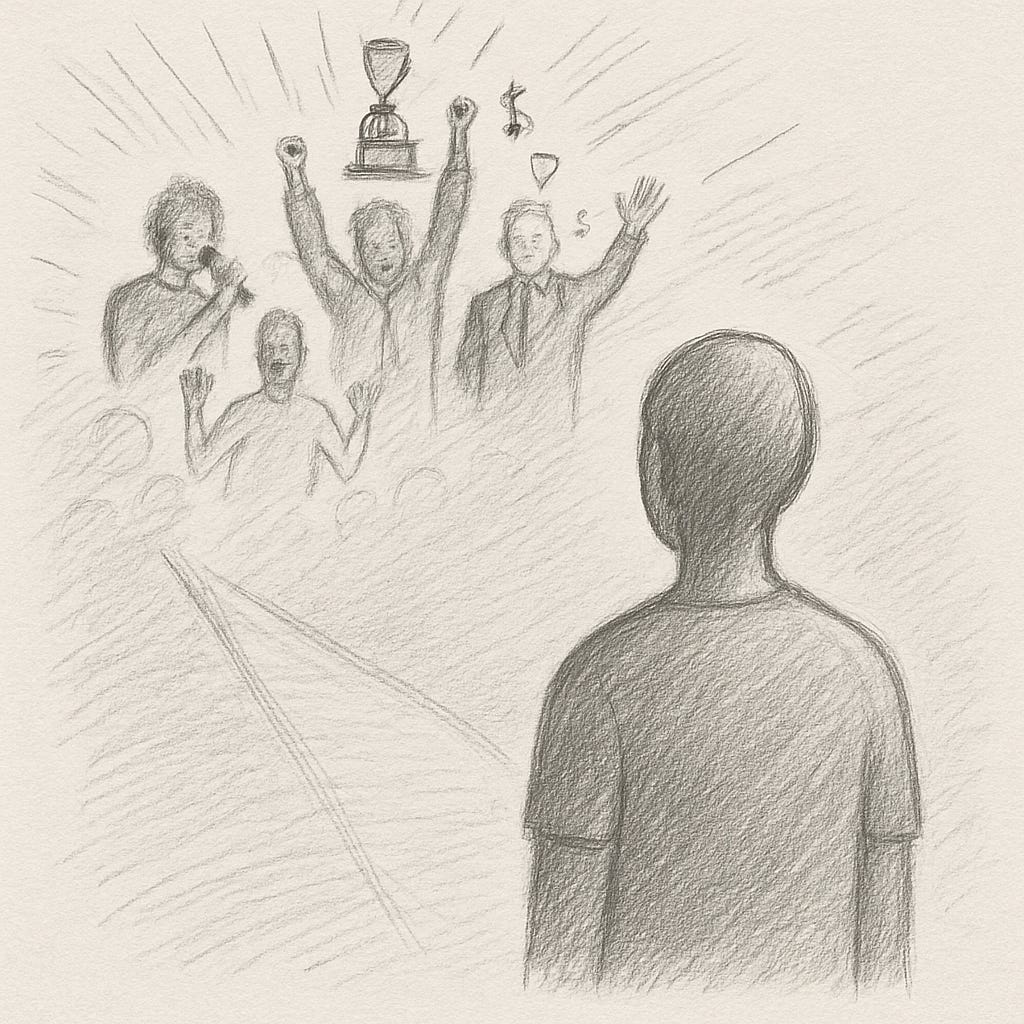 The Hidden Cost of Spotlight Culture: Who We Forget When We Follow Fame | by RUDRA | Rudra ...