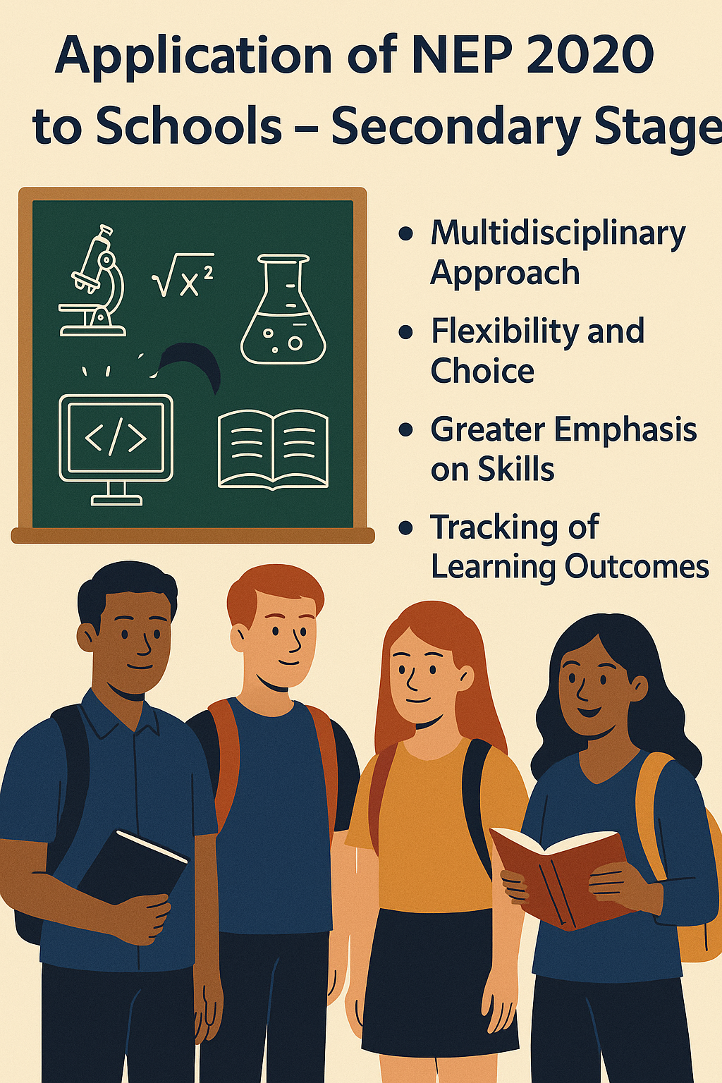 Application of NEP 2020 to Schools Part 4 – Secondary Stage | by Mradul ...