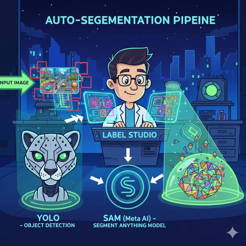 How I Turned a YOLO Detection Model into an Auto-Segmentation System ...